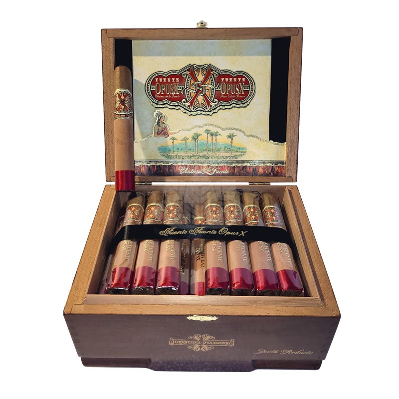 Cigare Arturo Fuente Opus X Double Robusto - A la pièce ou en boîte de ...