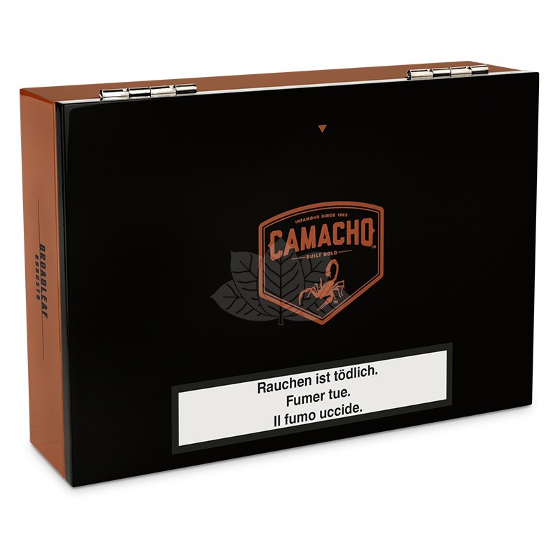 Cigare Camacho Broadleaf Toro - A la pièce ou en boite de 20 cigares